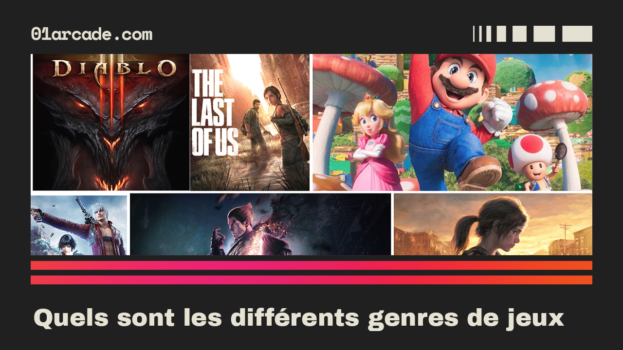 Types De Jeux Video _ Les Différents Genres De Jeux – LCVJ