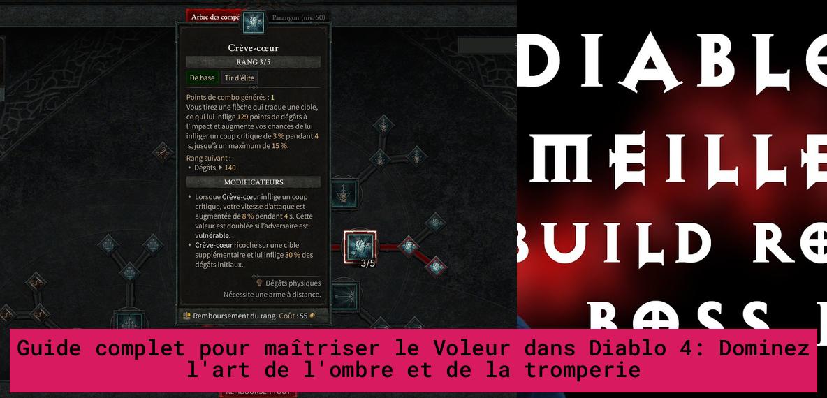 Guide complet pour maîtriser le Voleur dans Diablo 4: Dominez l'art de l'ombre et de la ...
